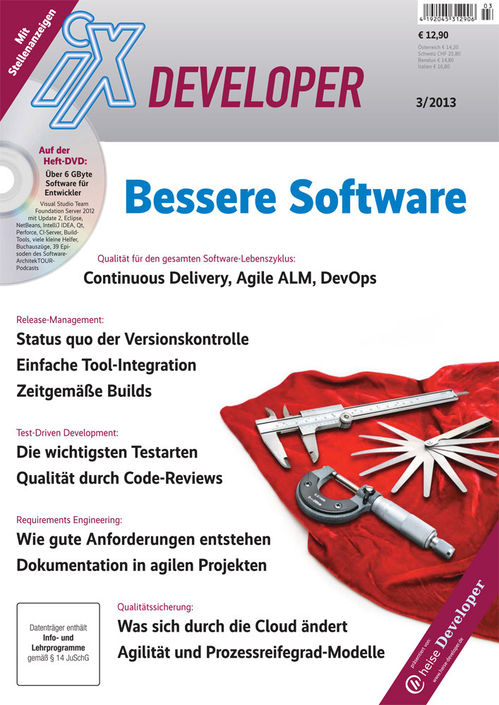 Neues Sonderheft von iX Developer | heise group