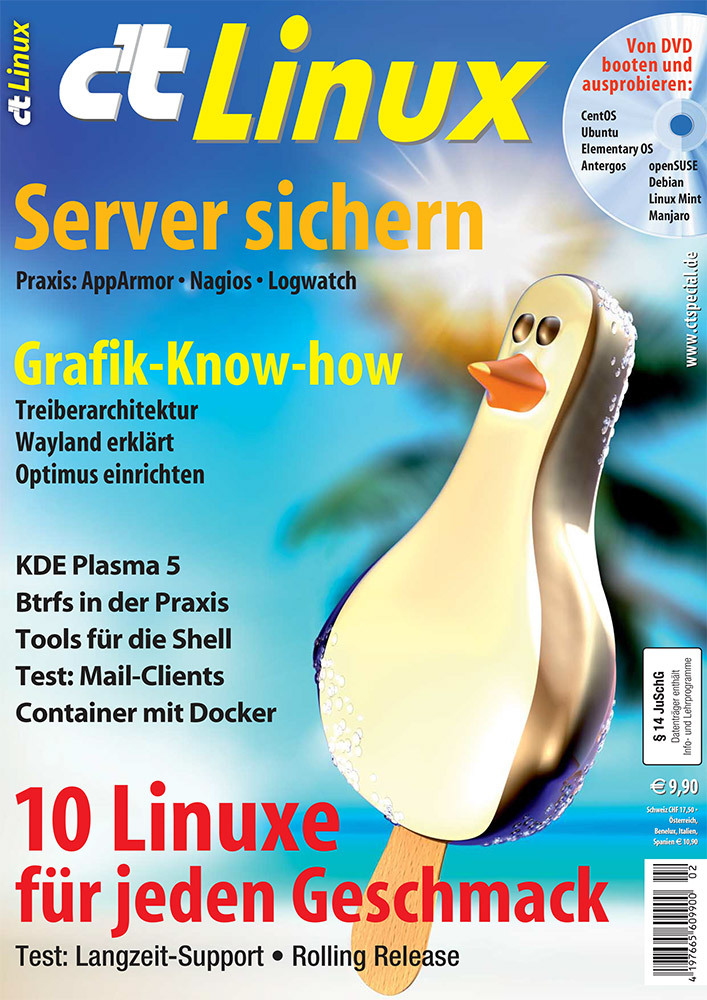 Sonderheft c’t Linux: Alternativen zu Windows 10 | heise group