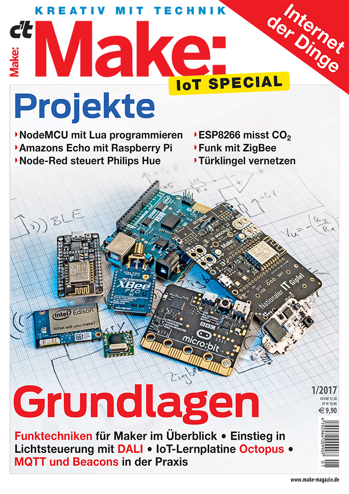 Make-Sonderheft Internet of Things (IoT) | heise group