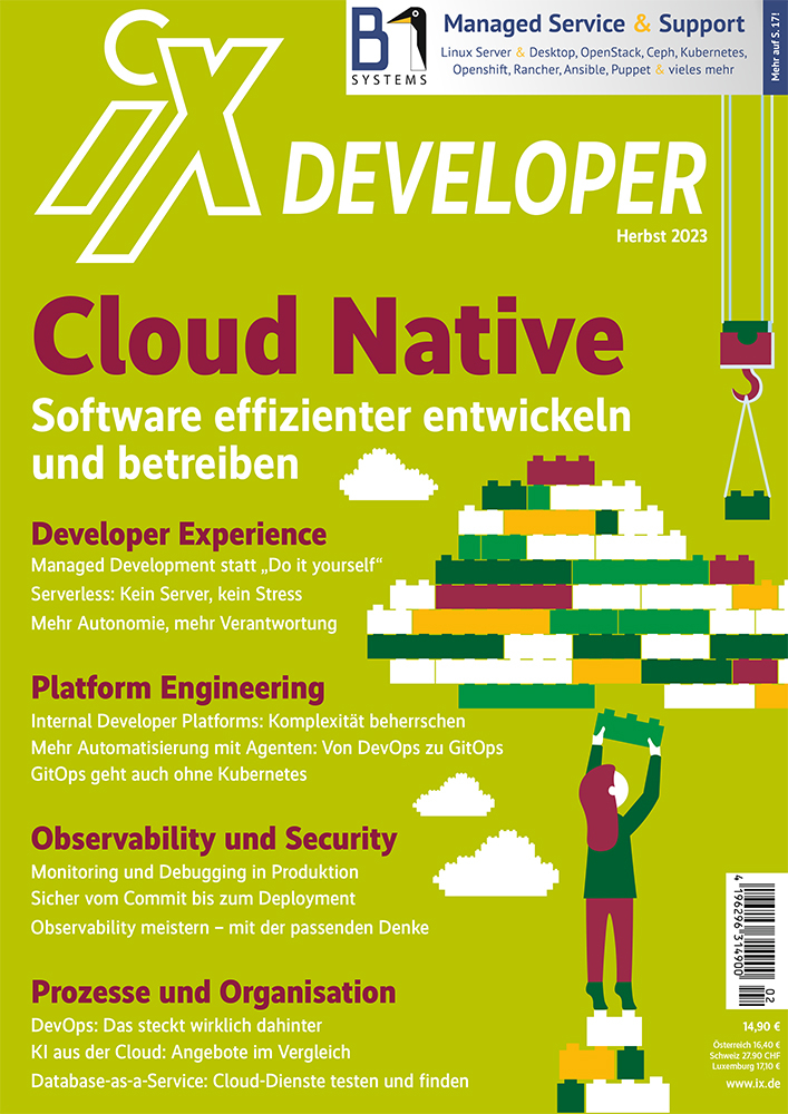 „iX Developer Cloud Native“: iX-Sonderheft für Softwareentwickler ...