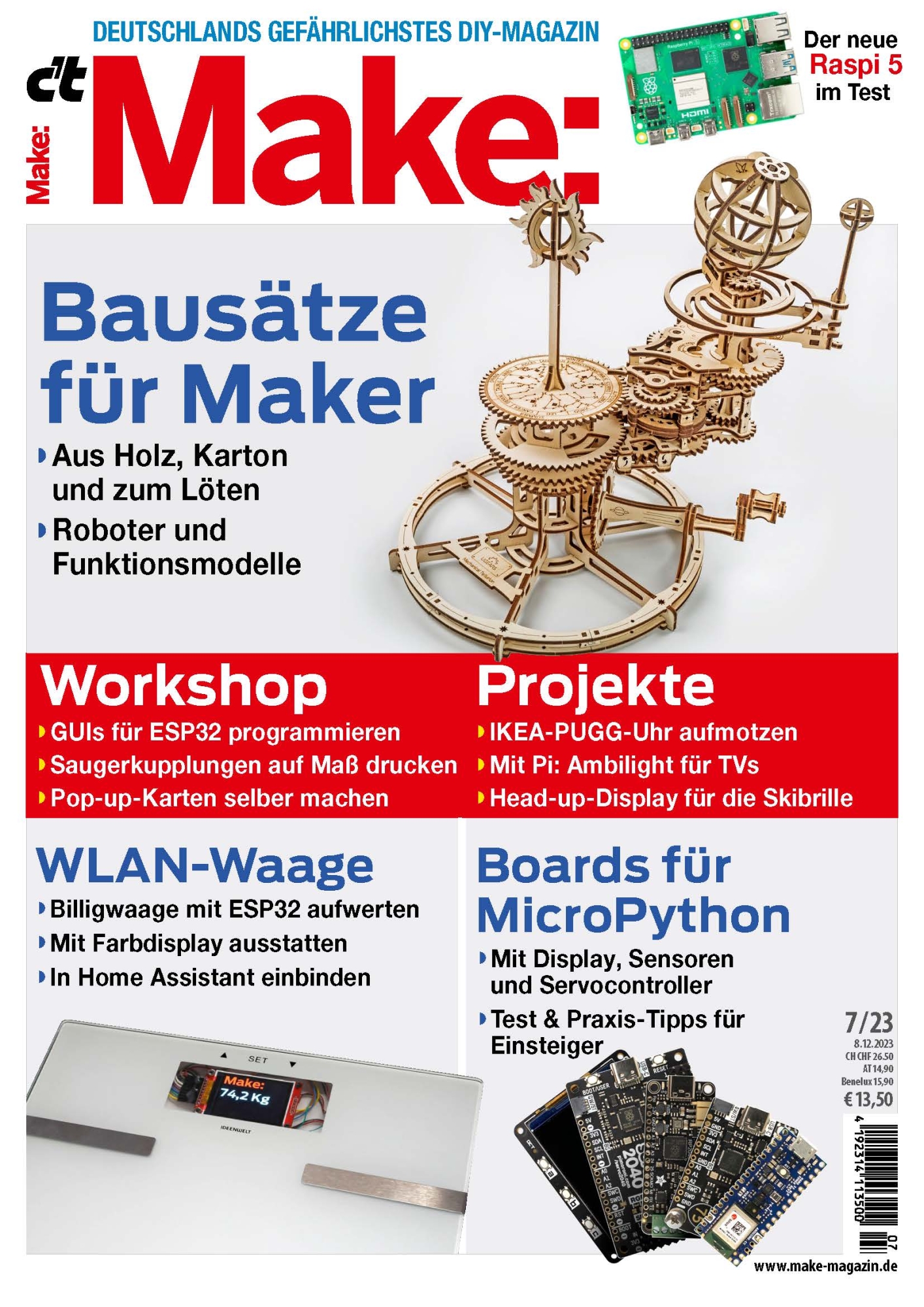 Make-Magazin: Geschenke, die Freude machen | heise group